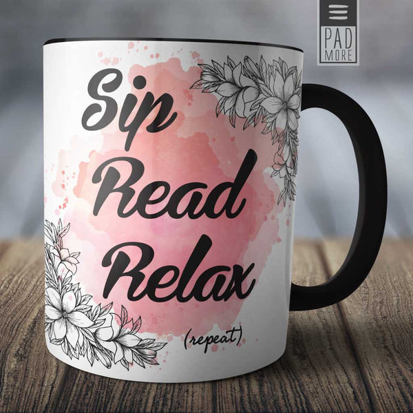 Sip Read Relax Mug – Padmore